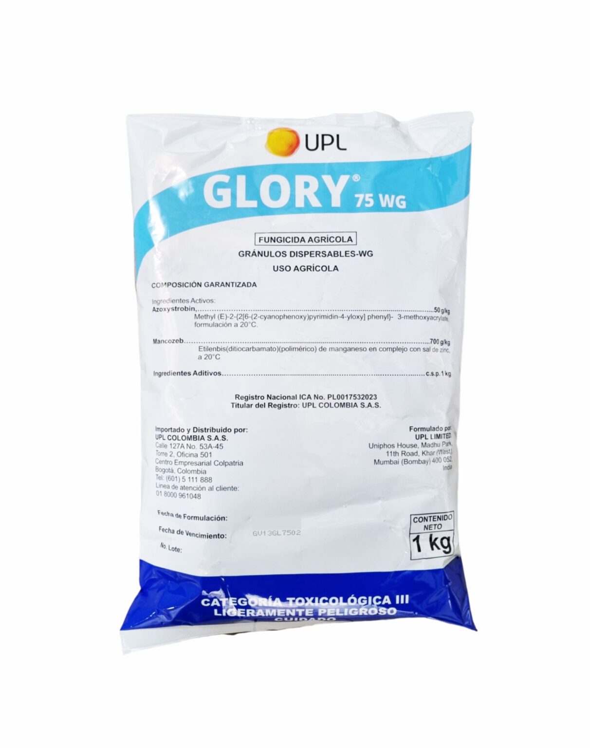 Glory 75 WG 1Kg – Superagro Global SAS