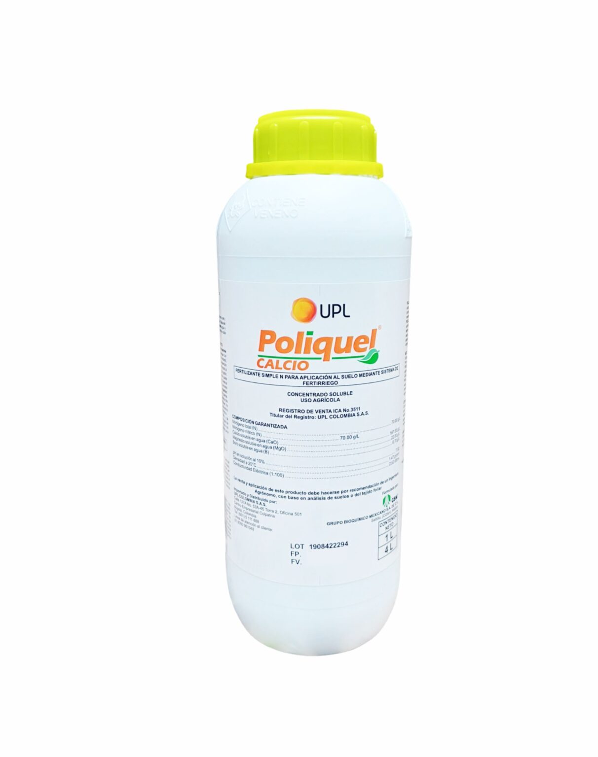 Poliquel Calcio 1Lt – Superagro Global SAS