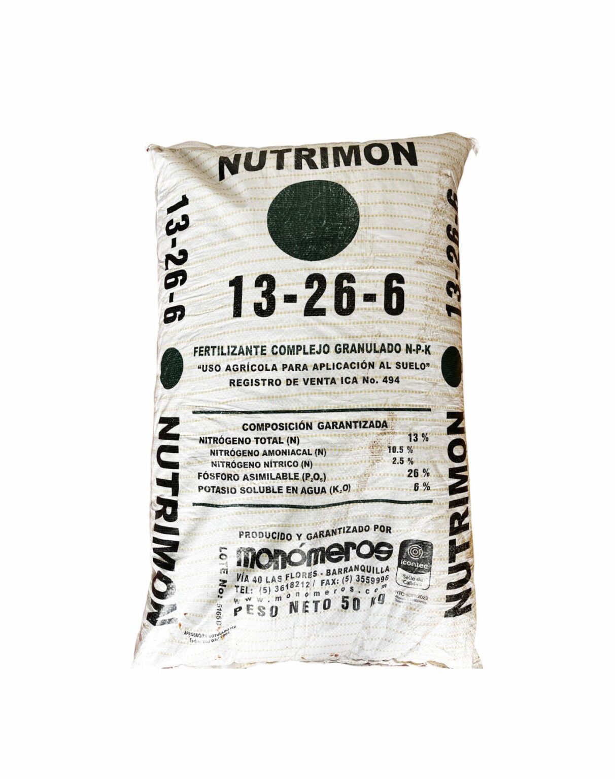 Monómeros Nutrimon 13-26-6 50Kg – Superagro Global SAS